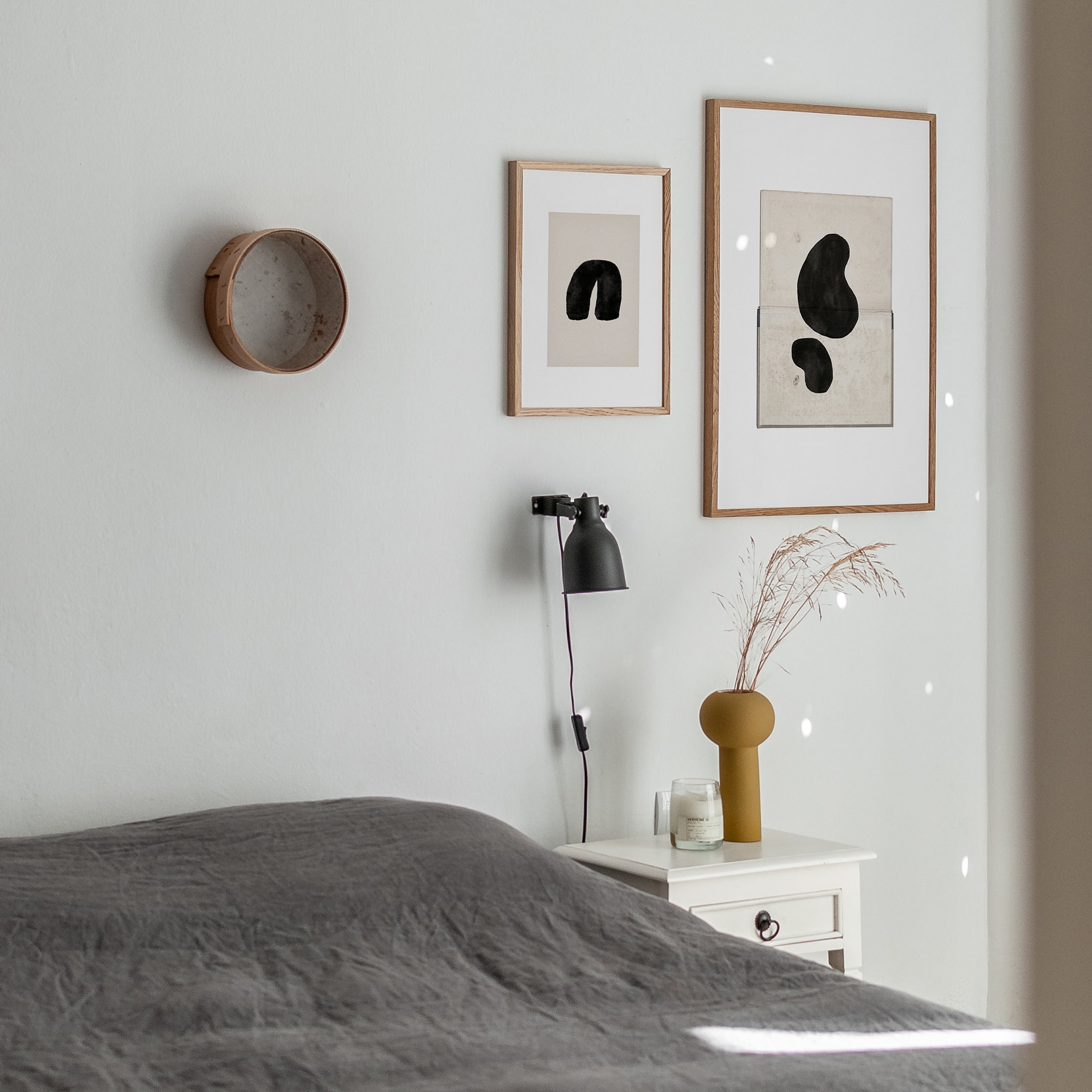 Abstract Drawing on Book Printable Art Black Beige Print | Etsy