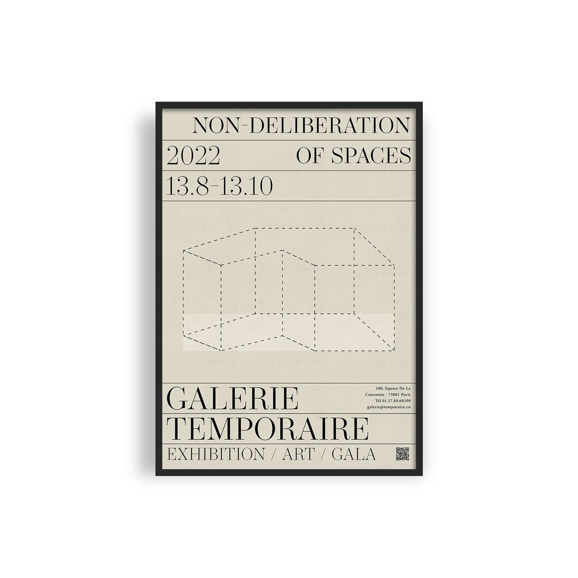 Contemporary Exhibition Printable Poster Graphic Poster - Etsy