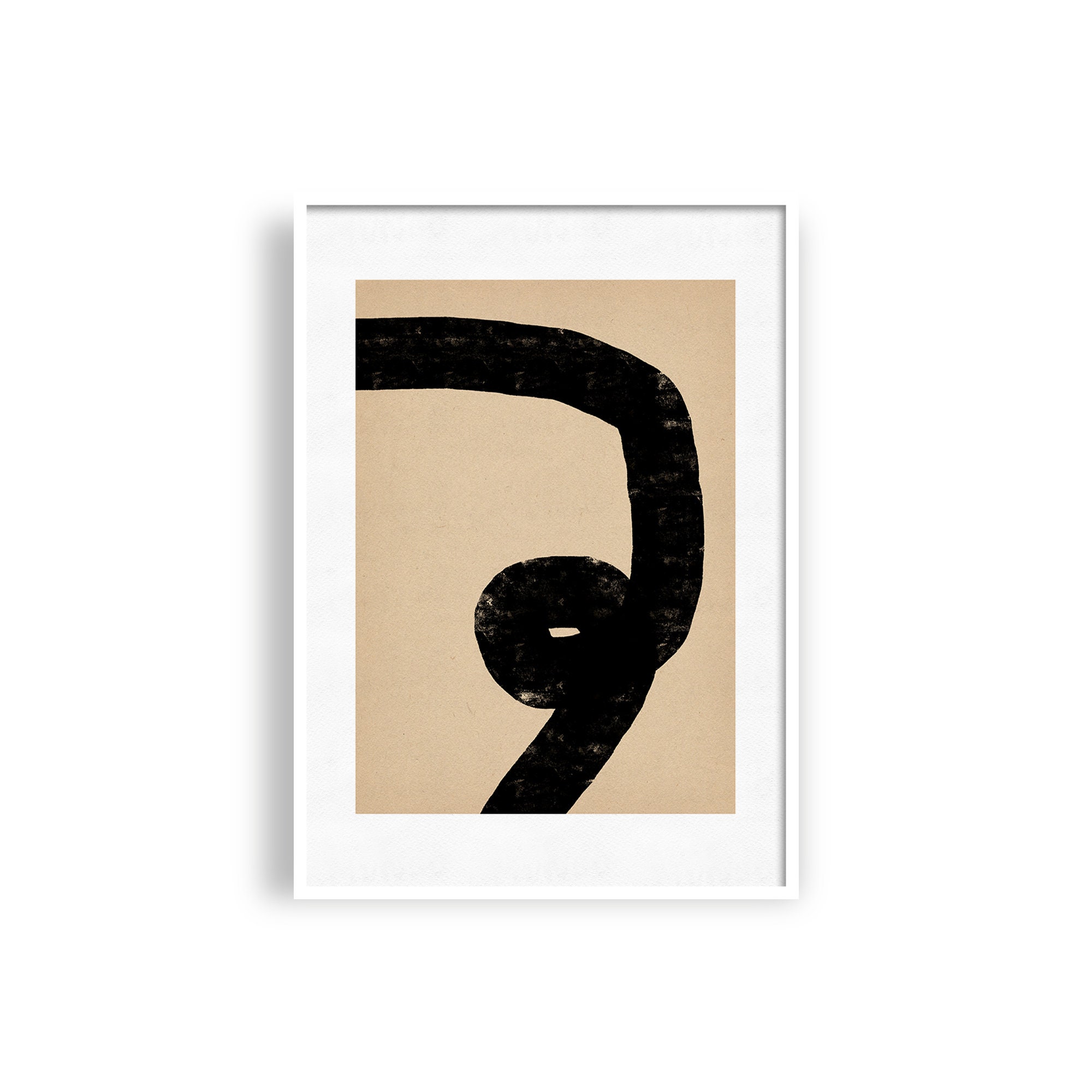 Abstract Line Art Print: Wabi Sabi Scandinavian Decor (digital Download ...