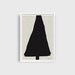 Modern Christmas Tree Printable Art, Minimalist Holiday Art Print ...