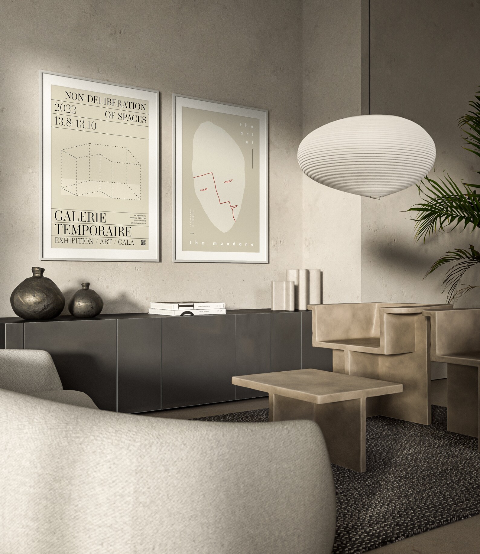 Contemporary Exhibition Printable Poster Graphic Poster - Etsy