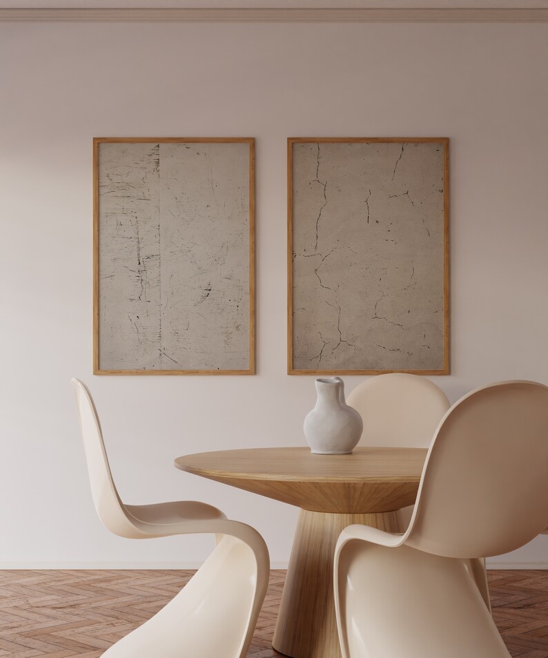 Zen Wall Art 2 Piece Wall Art Minimalist Gallery Wall Decor - Etsy