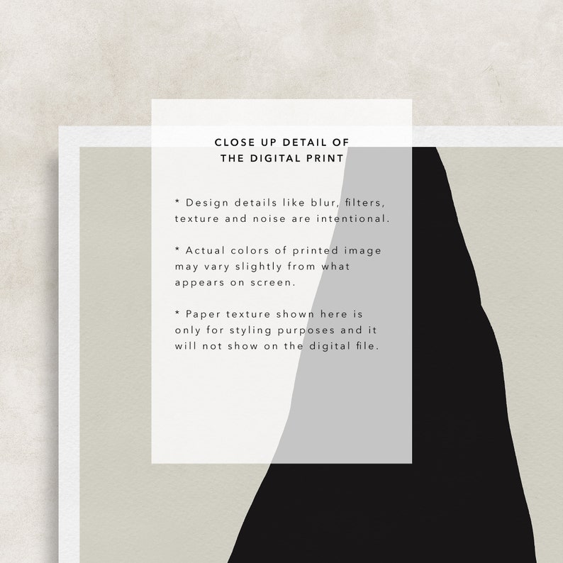 Modern Christmas Tree Printable Art Minimalist Holiday Art - Etsy