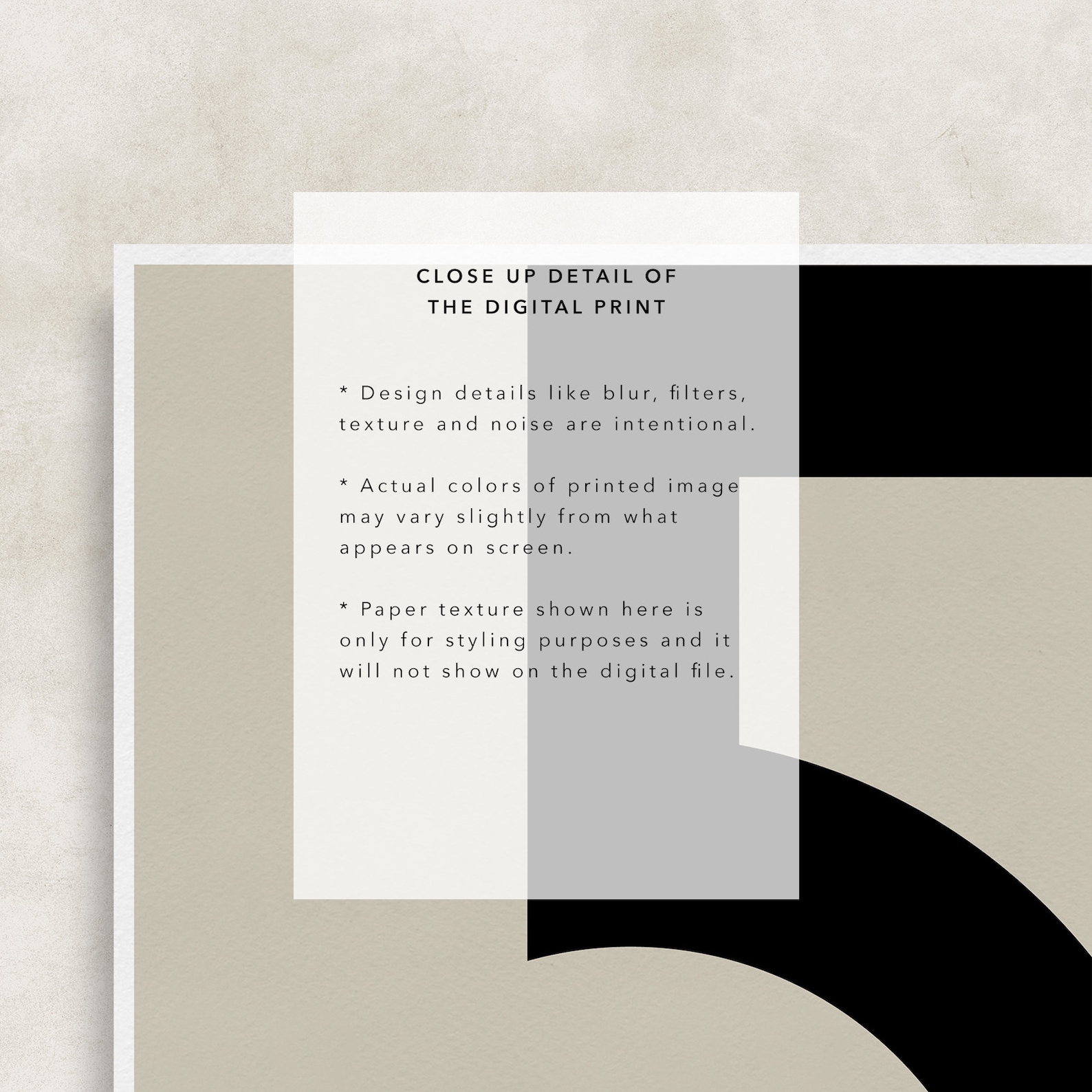 NUMBER 5 Printable Sign Modern Typography Art Print | Etsy