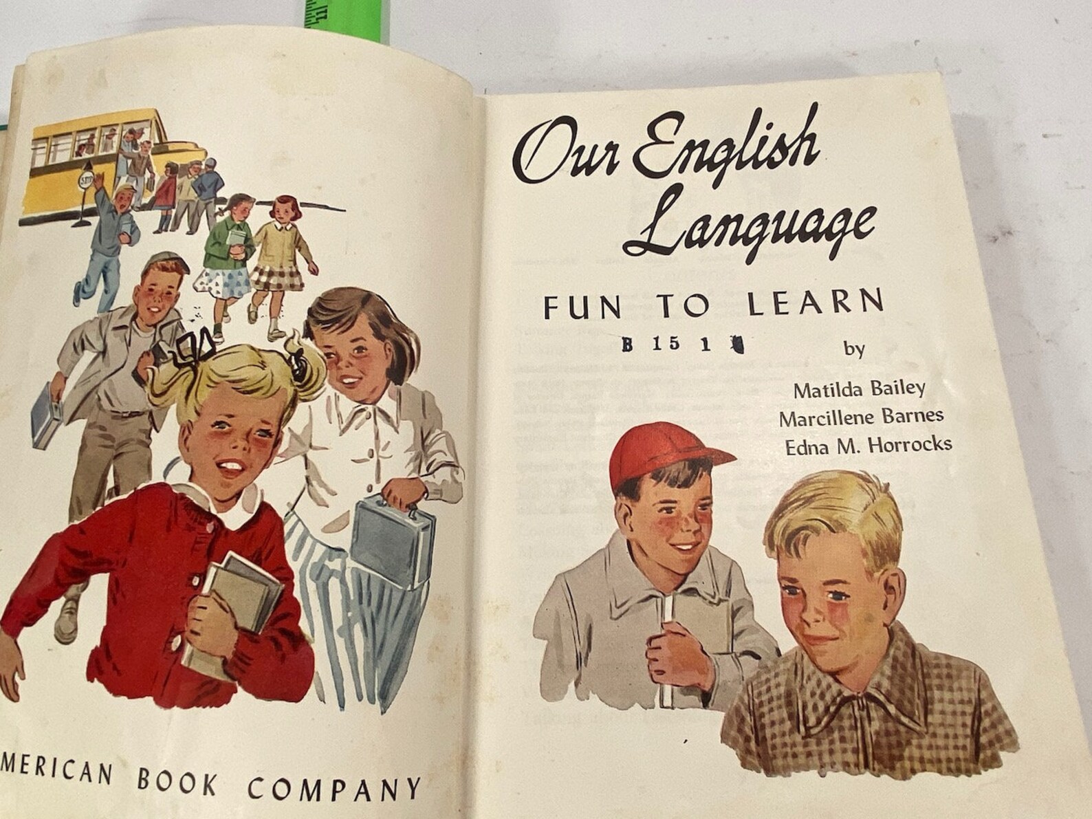 Our English Language Grade 3 book 1956 American Book Company - Etsy