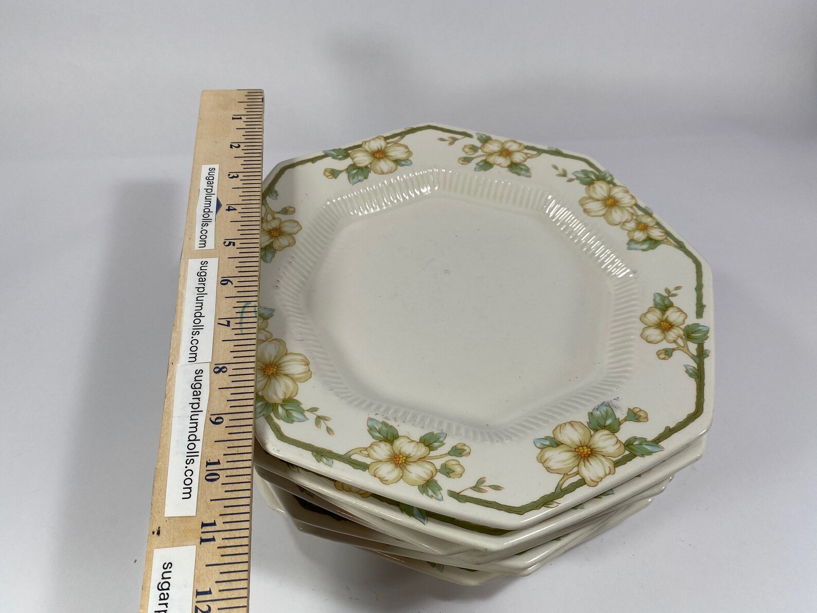 Nikko Classic Collection Plates Octagon Shape Made in Japan Vintage ...