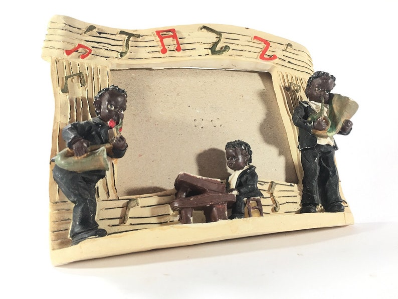 Black Jazz Musician Picture Frame - Etsy