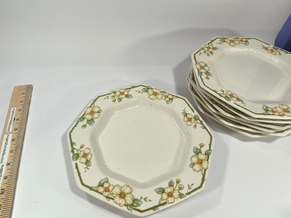 Nikko Classic Collection Plates Octagon Shape Made in Japan | Etsy