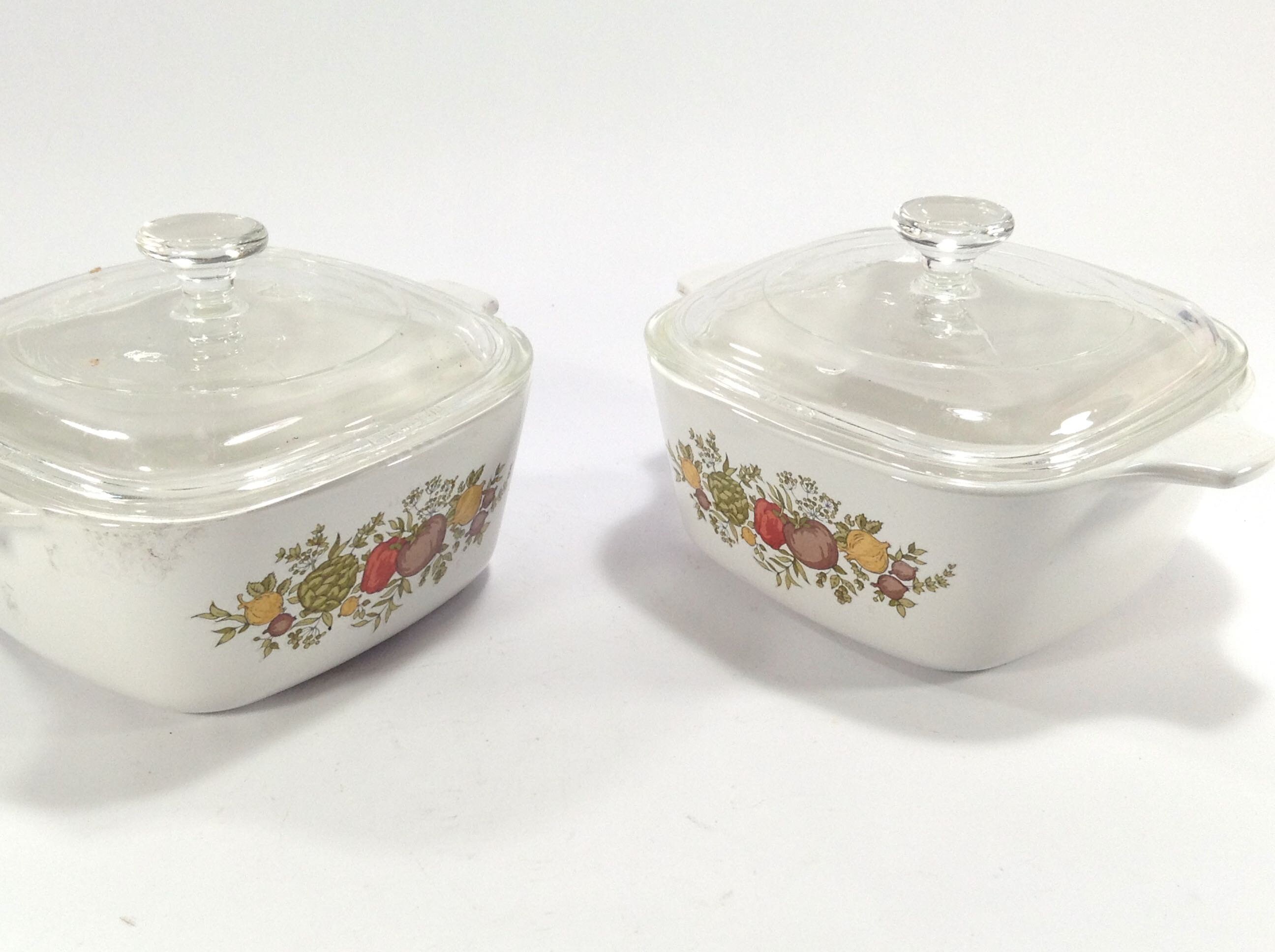 Vintage Pyrex Bowls With Lids - Etsy