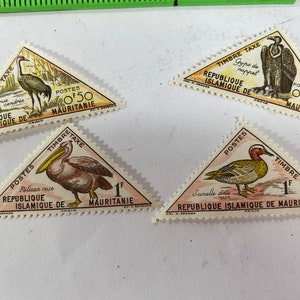 Garcelon Stamp Company Calais Maine Mauritania No J26-j29 Set of 4 Art ...