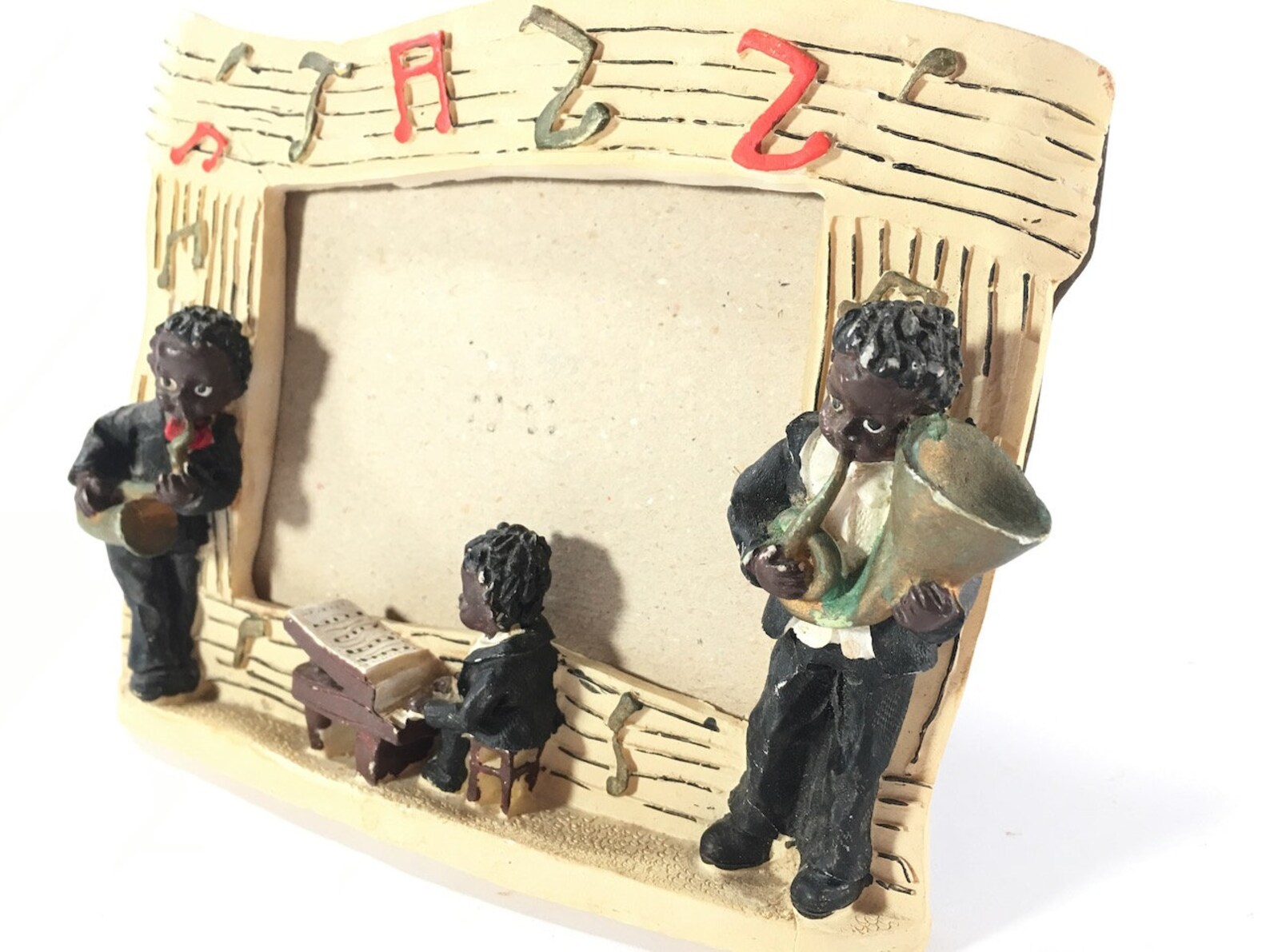 Black Jazz Musician Picture Frame - Etsy