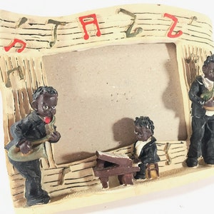 Black Jazz Musician Picture Frame - Etsy