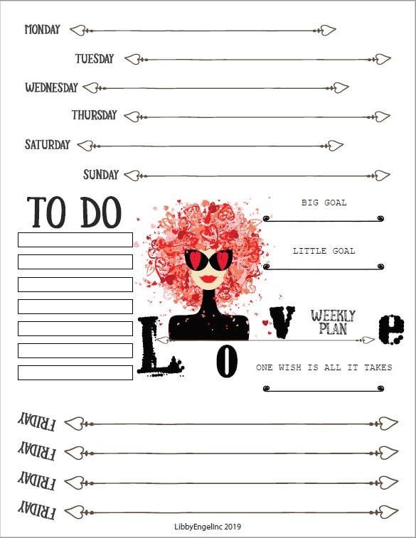 Flippin Friday Weekly Planner - Etsy