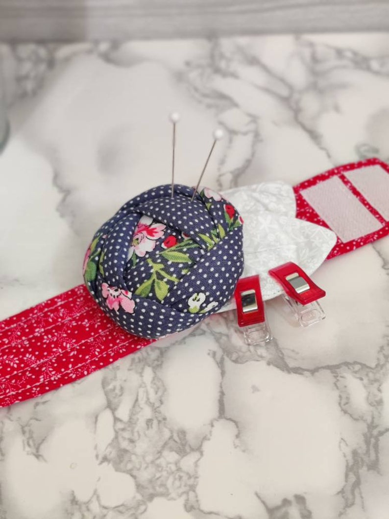Wrist Pincushion Pin Cushion Pincushion Bracelet Pincushion | Etsy