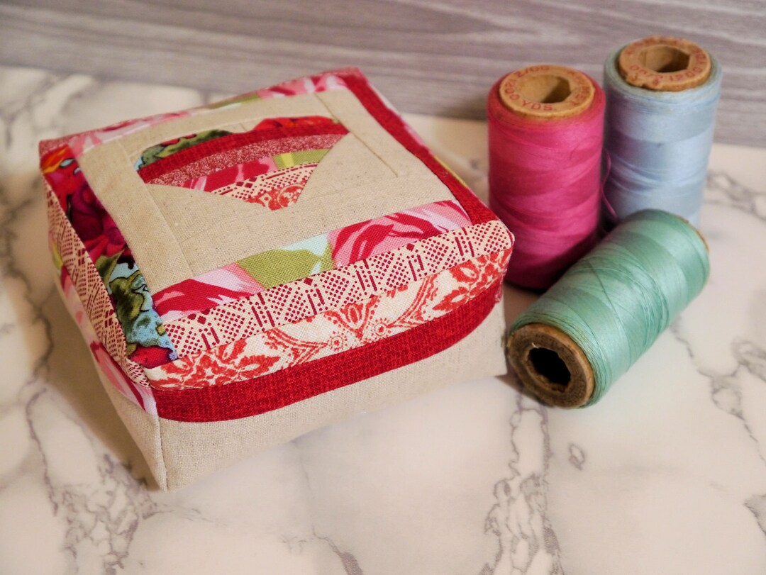 Patchwork Pin Cushion, Pincushion, Sewing Gift, Needle Minder, Pins ...