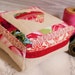 Patchwork Pin Cushion, Pincushion, Sewing Gift, Needle Minder, Pins ...