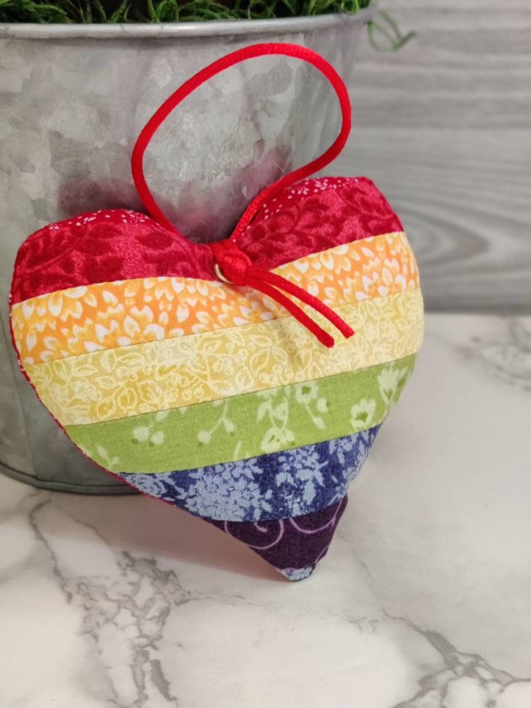 Hanging Heart Lavender Sachet - Pride, Lgbtq, Rainbow Pride Flag - Etsy