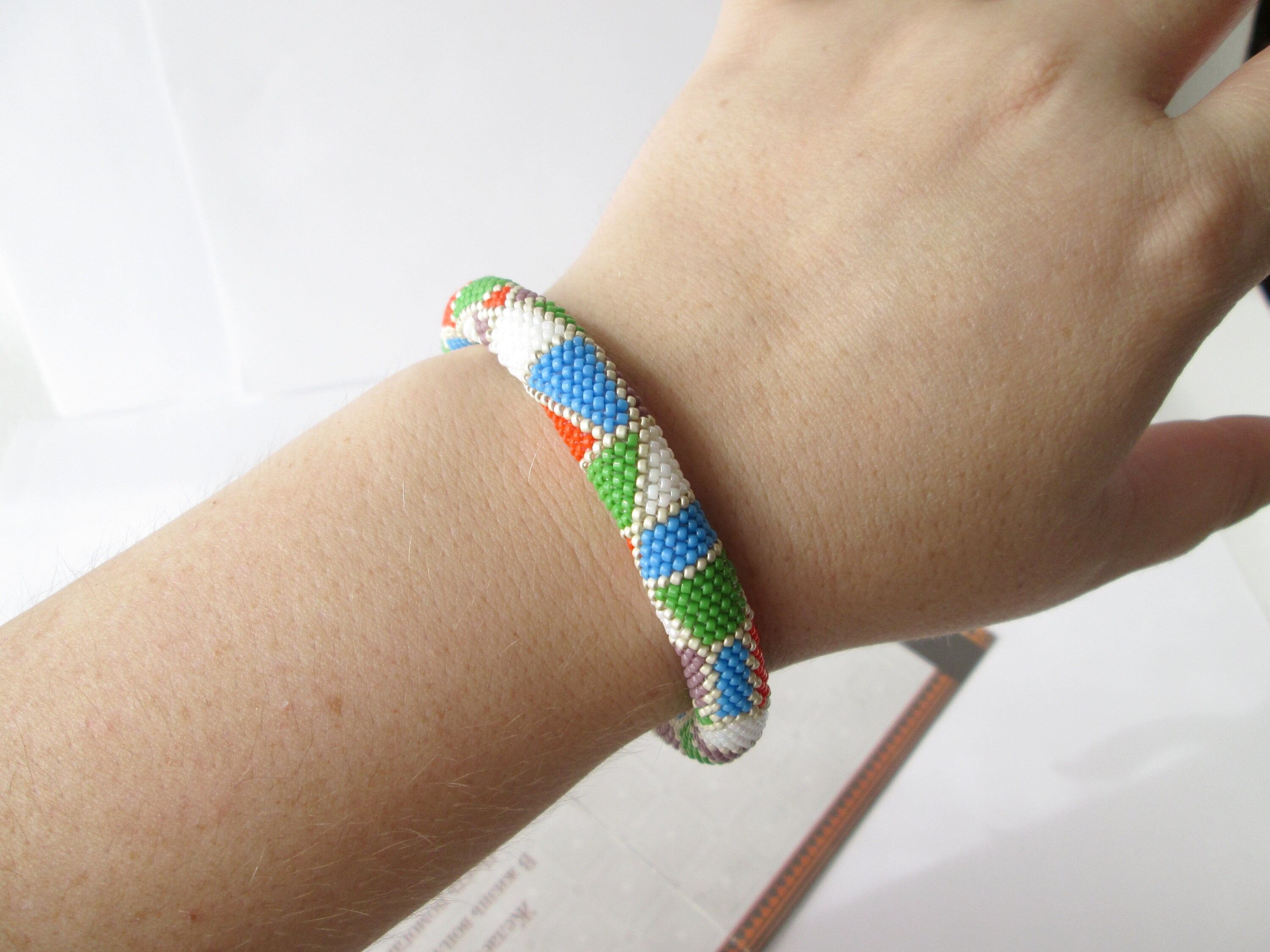 Beaded Bracelet Seed Bead Bracelet Minimalist Bracelet Teacher | Etsy