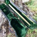 Vintage 1958 Lifton Violin Case With Key Emerald Green Crushed Velvet ...