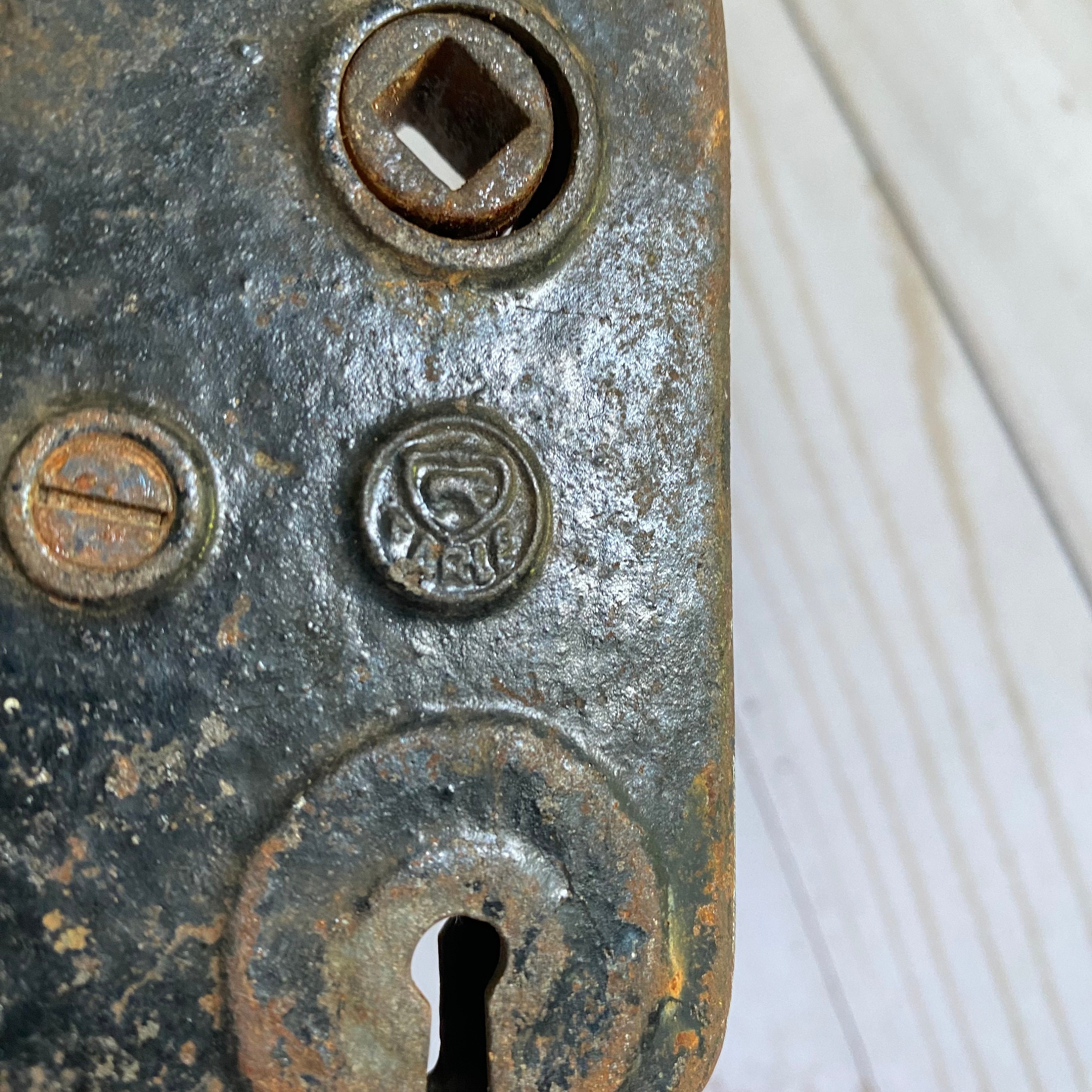 Antique Earle and M. Wade Mortise Door Lock Hardware Set - Etsy