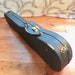 Vintage 1958 Lifton Violin Case With Key Emerald Green Crushed Velvet ...