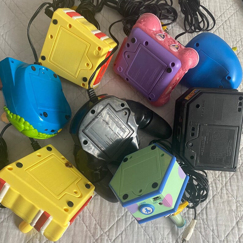Vintage Set of 8 Jakks Pacific Plug and Play Video Arcade TV Game ...