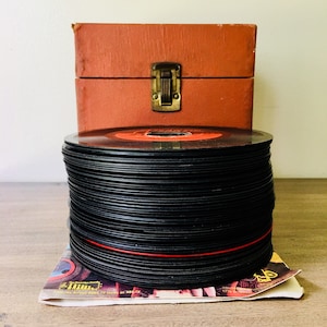 45 Record Box - Etsy