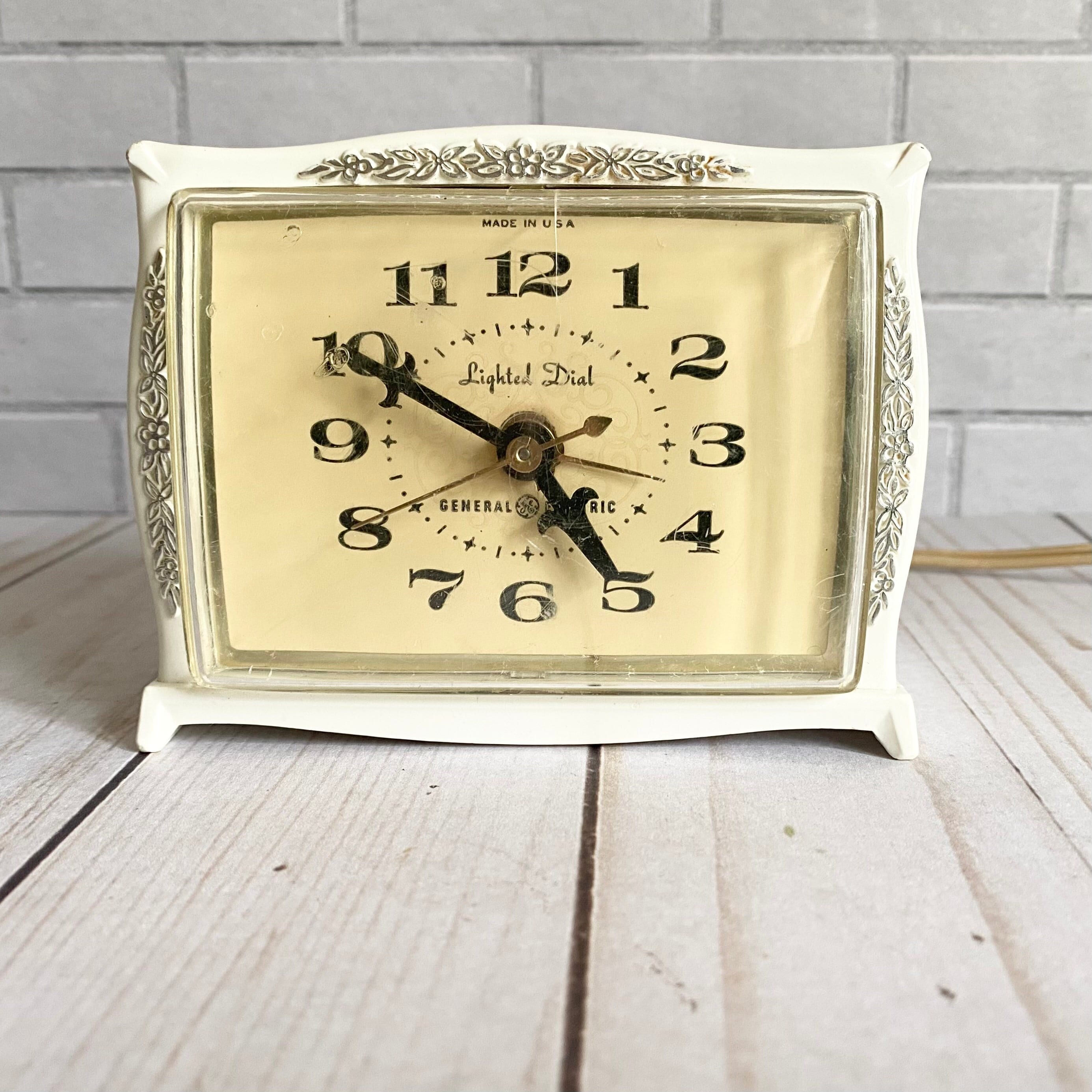 Vintage GE General Electric Lighted Dial Alarm Clock - Etsy