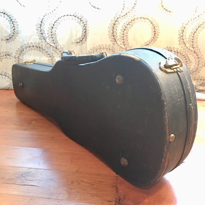 Vintage 1958 Lifton Violin Case With Key Emerald Green Crushed Velvet ...