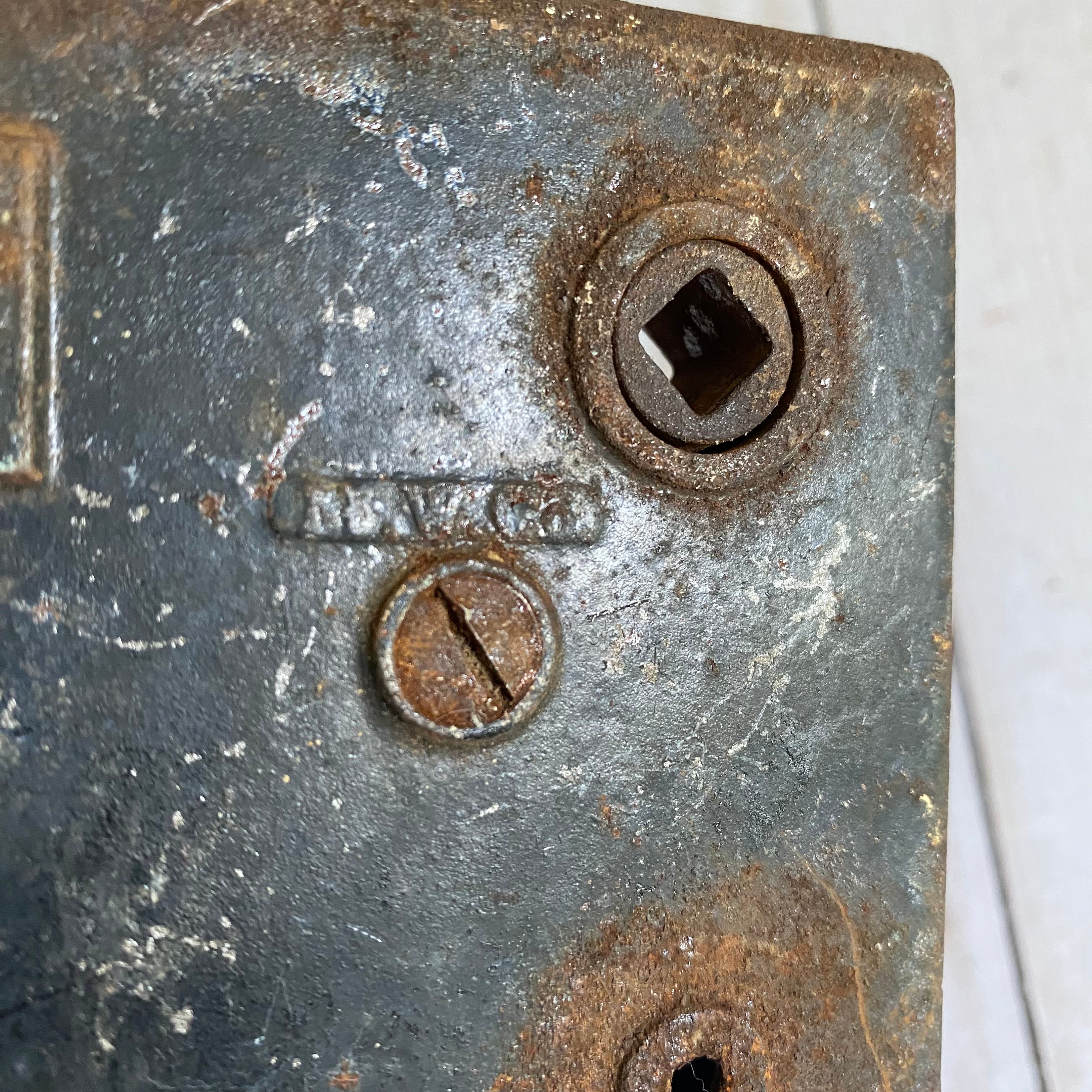 Antique Earle and M. Wade Mortise Door Lock Hardware Set - Etsy