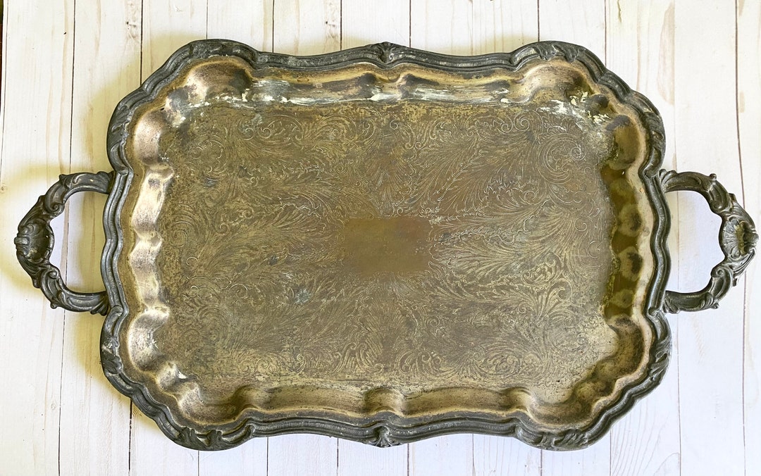 Vintage 1967 Hunter Army Airfield Officer’s Open Mess Ornate Silver ...