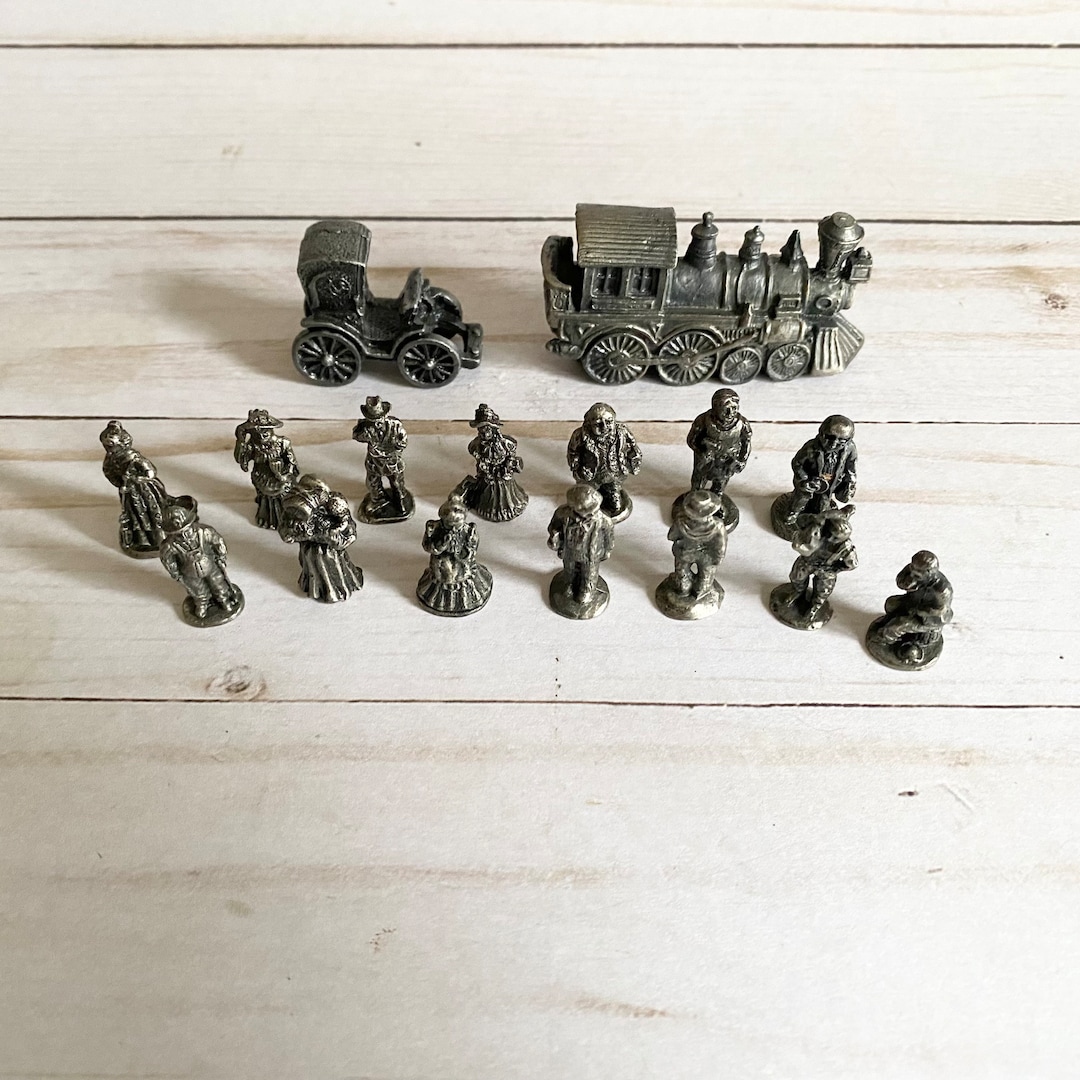 Vintage 93 & 94 IRS China Pewter Figurines - 16 - Etsy