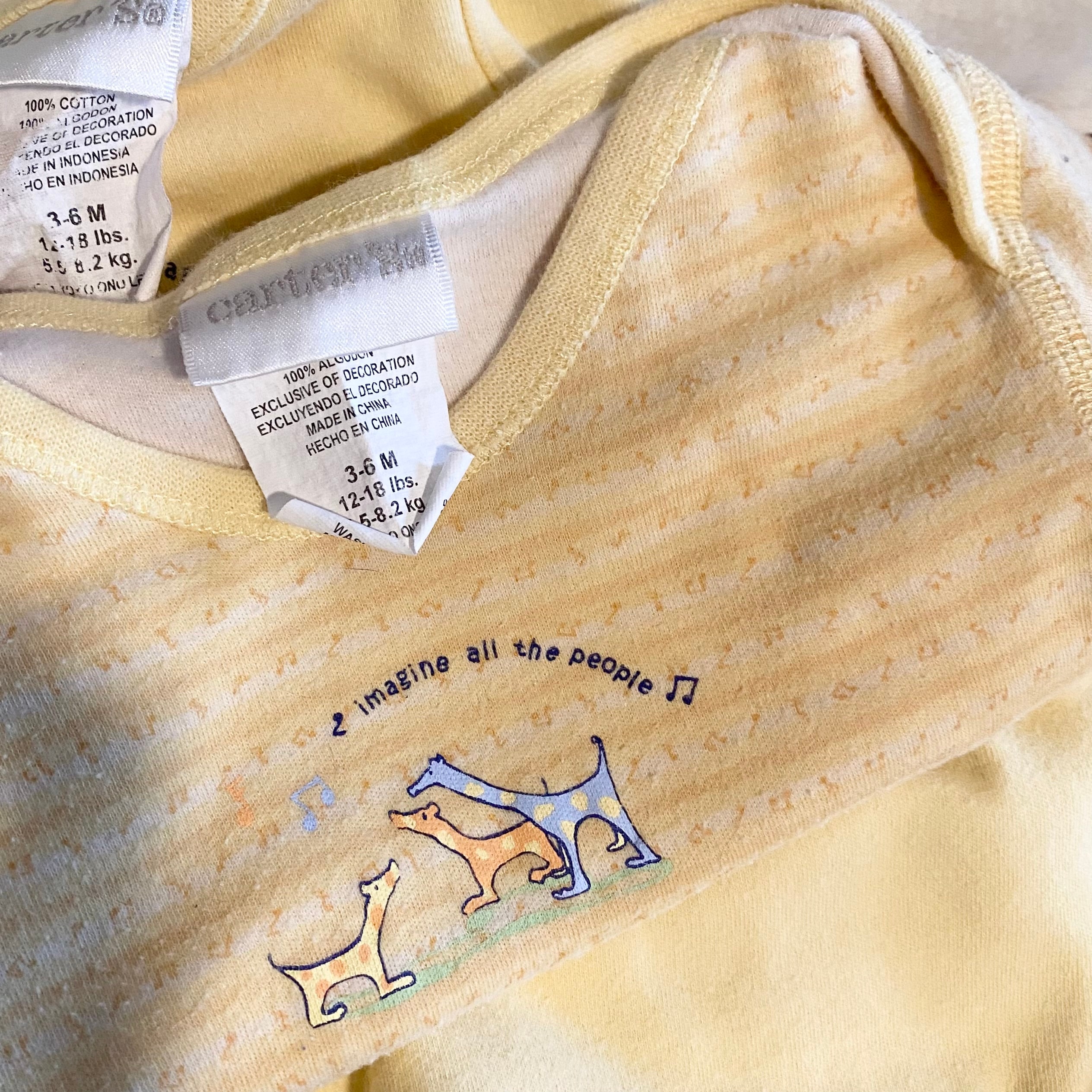 Buy Vintage Carter’s John Lennon Baby Collection 13-piece Lot Online in ...