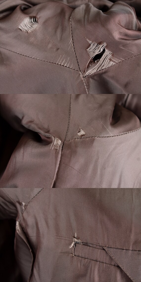 1970s Vintage Marcona Dark Grey Angora / Virgin Wool … - Gem