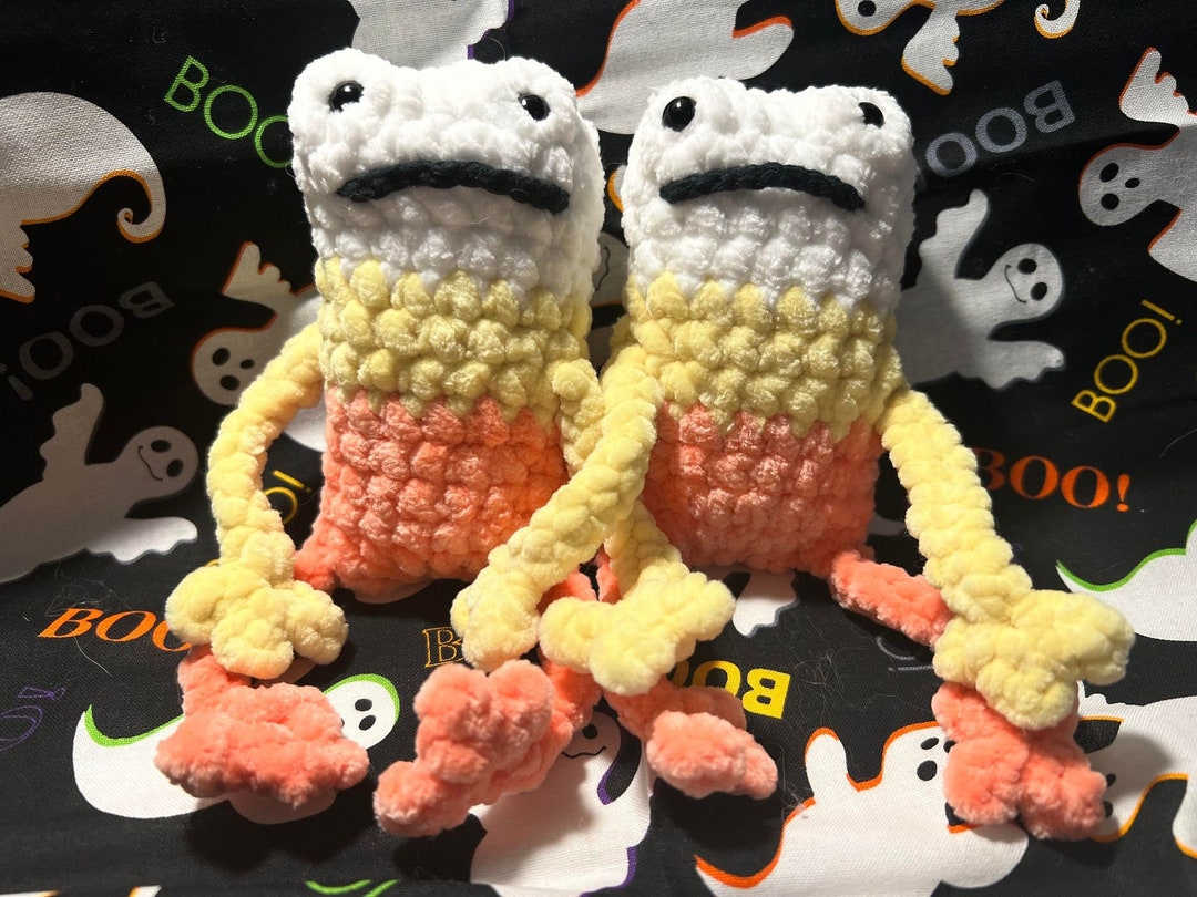 Candy Corn Frog | Flinging Frog | Leggy Frog | Desk Friend | Baby Toy ...
