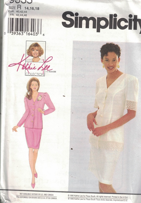 Sewing & Needlecraft Patterns Sewing Simplicity 9338 Womens 2 Piece ...
