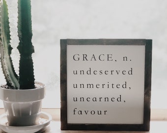 Grace definition | Etsy