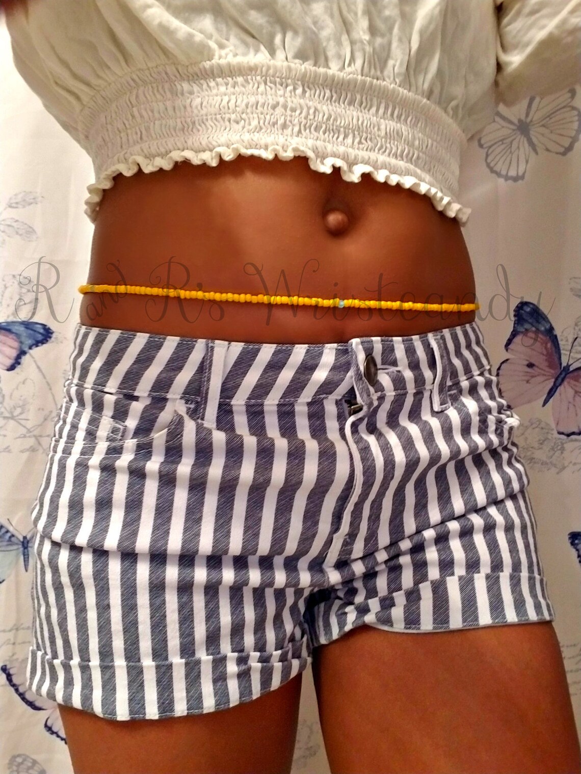 Waist Beads Beaded Belly Chain Seed Beads African Waist | Etsy