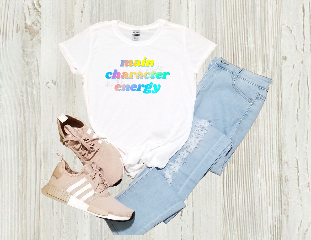 Energy Shirt/main Character Shirt/ Main Character Energy Shirt/funny ...