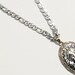 Lion Choker Necklace, Silver Chunky Chain Choker, Charm Pendant, Custom ...