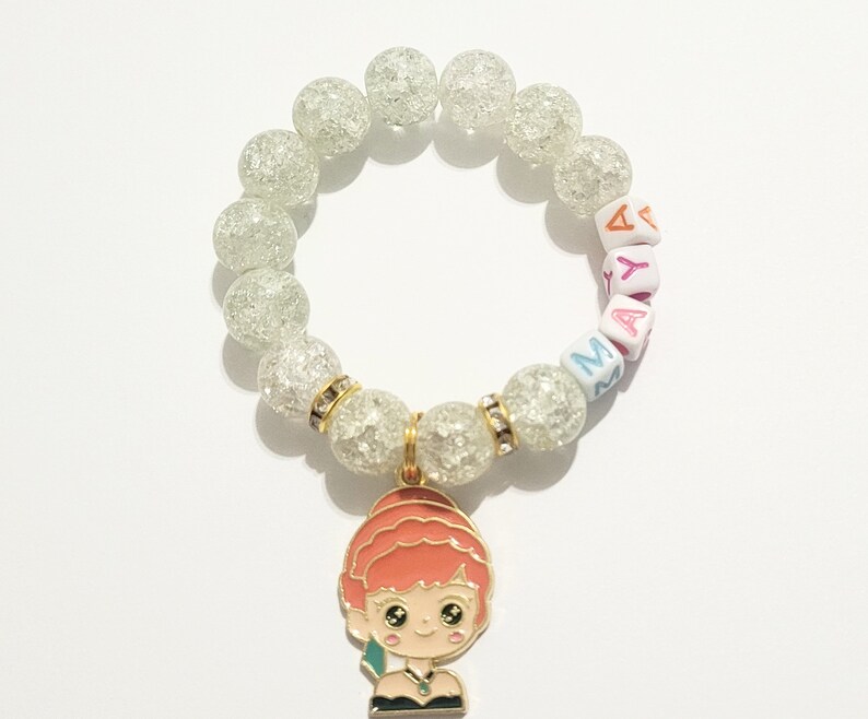 Princess Bracelet/name Bracelet/monogram/ Stocking - Etsy