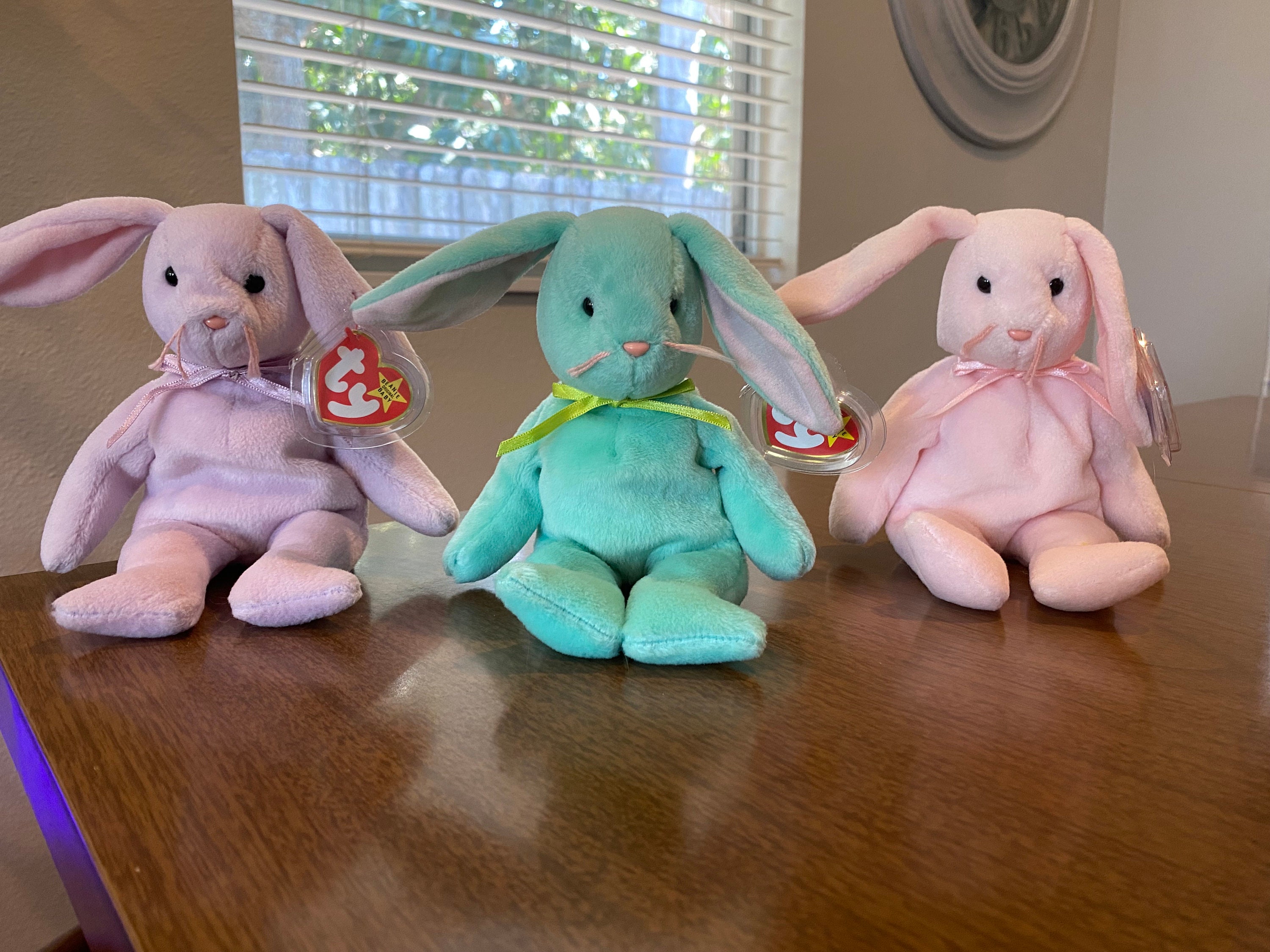 Hippity, Hoppity, and Floppity Ultra Rare Beannie Babies Set - Etsy