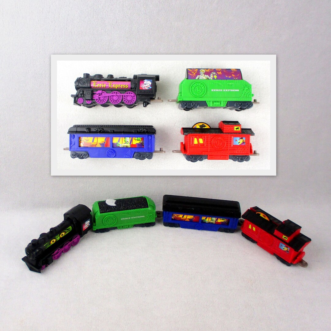 Lionel Halloween Ghost Train Wendys Eerie Express Kids Meal Toy Vintage ...