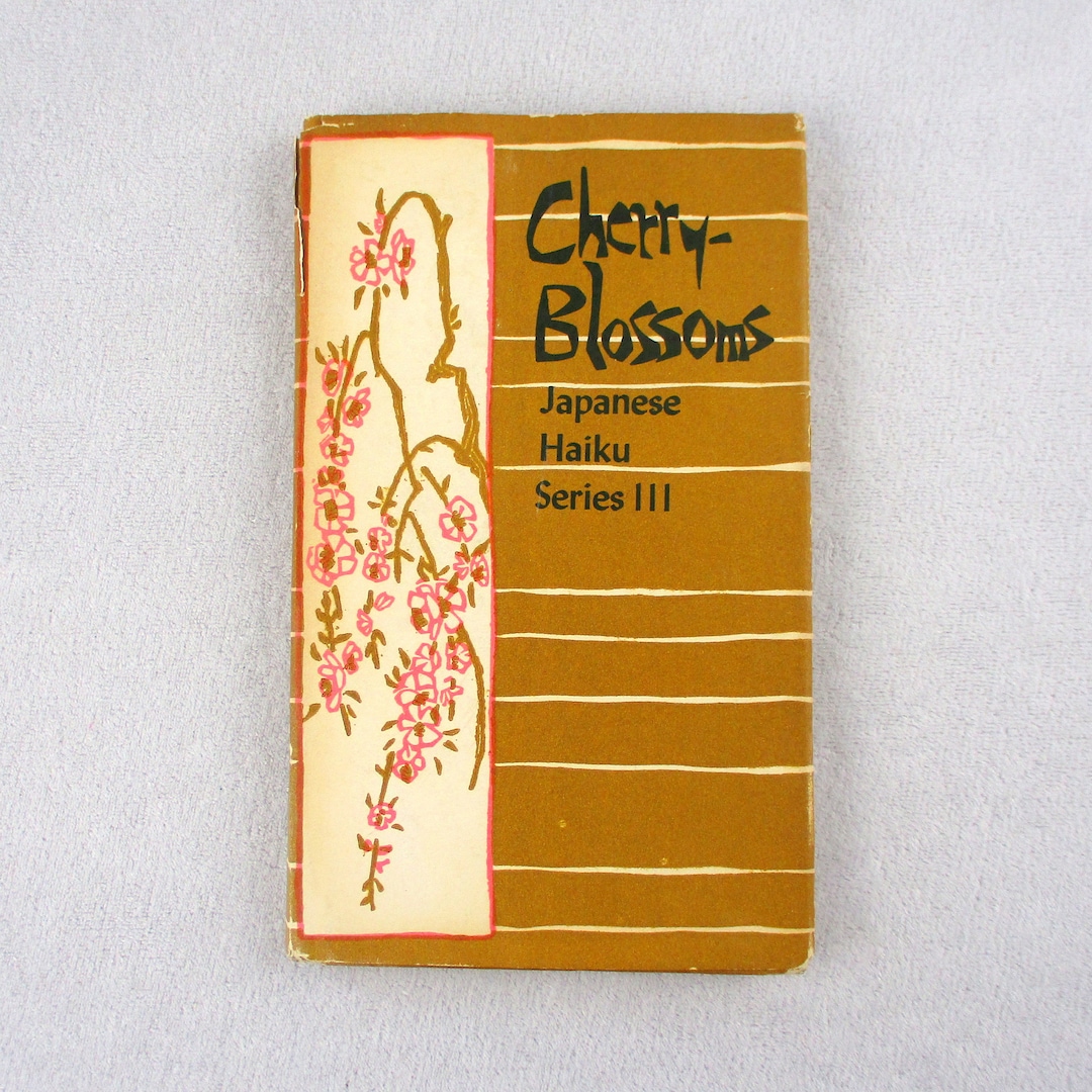 Japanese Haiku Cherry Blossoms Book Series 3 Poems by Basho, Buson ...