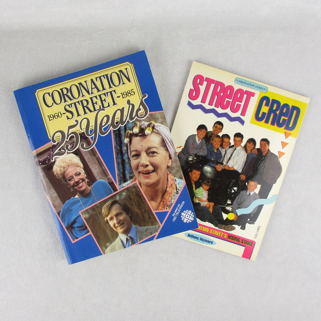 Coronation Street Books 25 Years Street Cred Rovers Return - Etsy