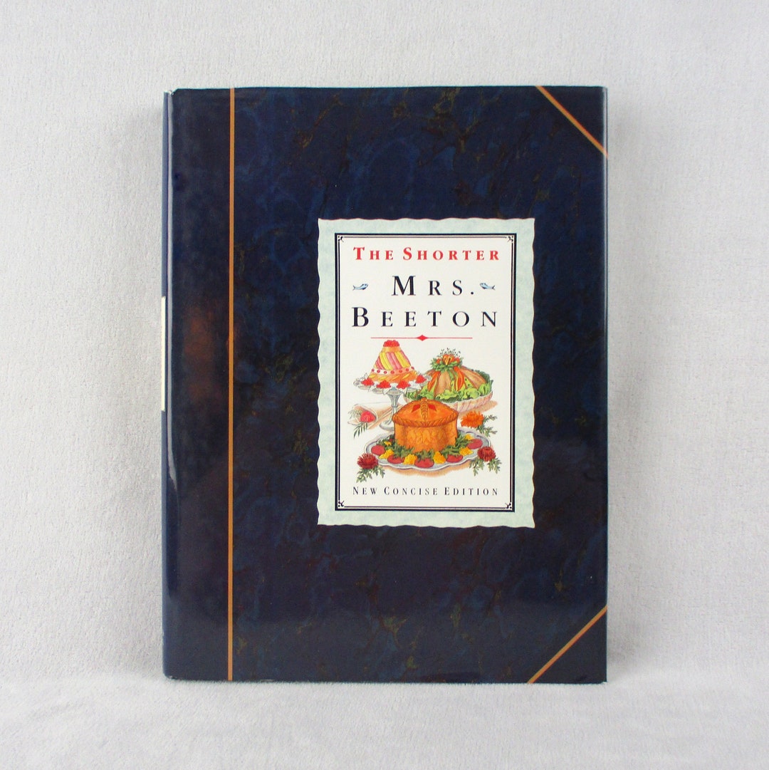 The Shorter Mrs. Beeton Concise Edition Cookbook Hardcover Book Vintage ...