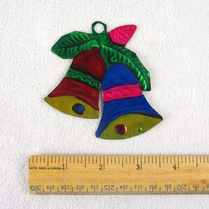 Mexican Punched Tin Milagro Vintage 1970s Christmas Ornaments Candle ...