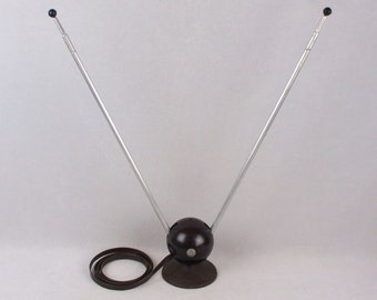Rabbit Ears Tv Antenna Etsy