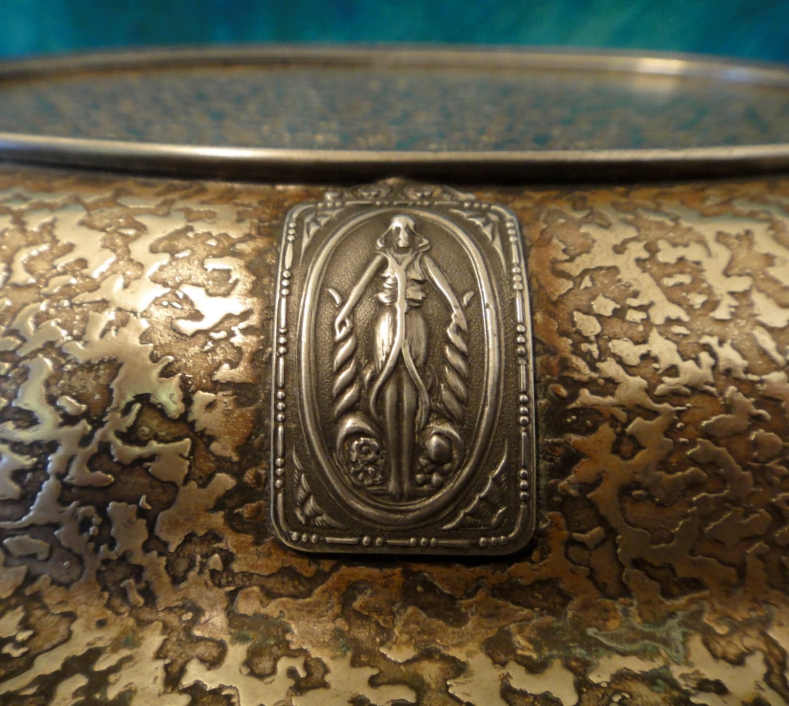 Vintage Silverplate Art Nouveau Style Silvercraft EPNS Covered Serving ...