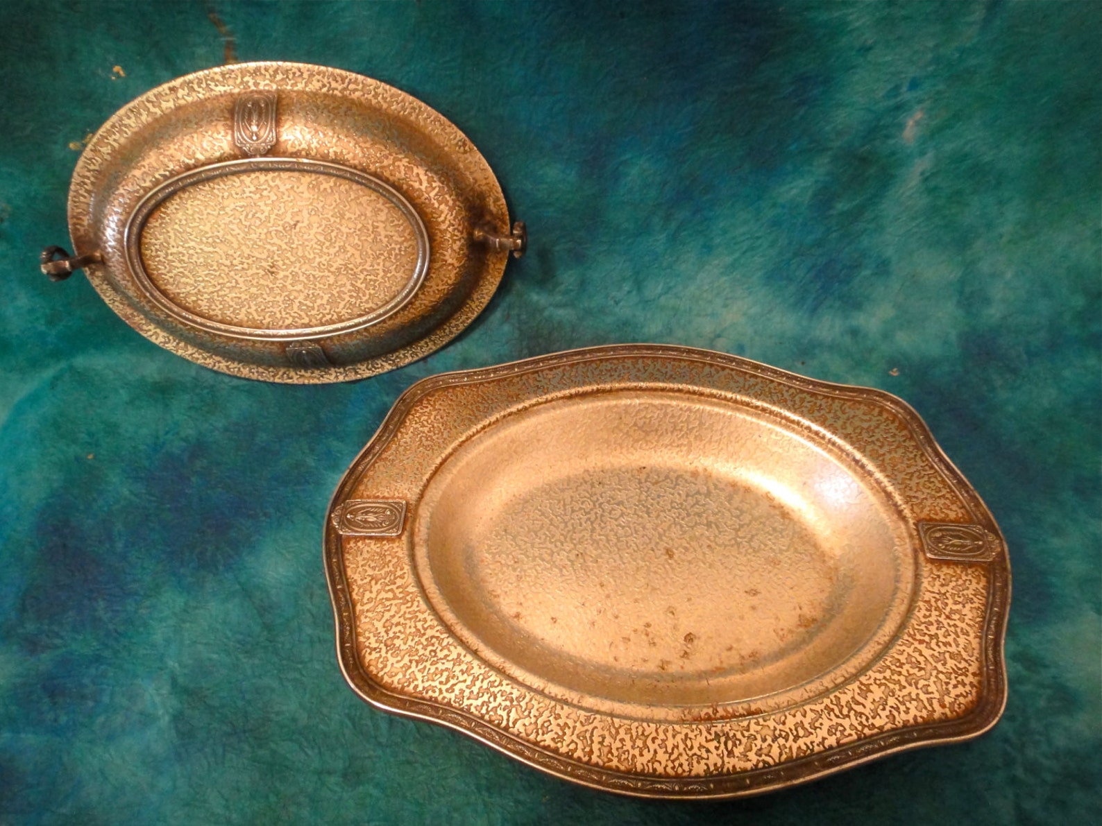 Vintage Silverplate Art Nouveau Style Silvercraft EPNS Covered Serving ...